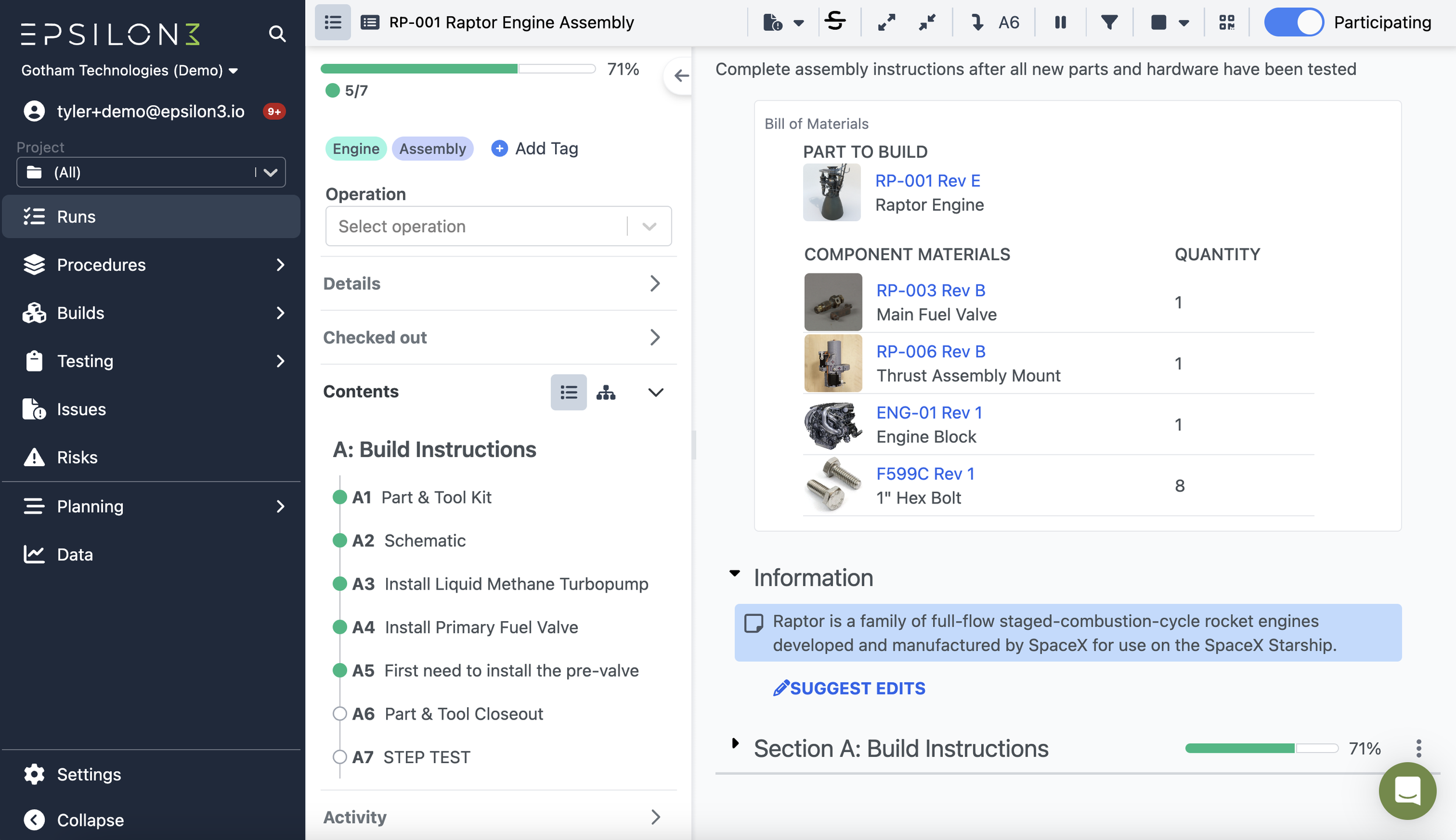 Epsilon3 - Exploring the Differences Between BOM, eBOM, mBOM, & aBOM